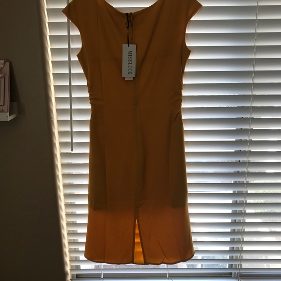 MISSLOOK | Dresses | Yellow Misslook Midi Dress | Poshmark